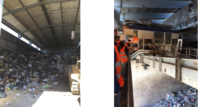 Visite de l’usine Valorbi à Béziers par les 3eA - Voyages scolaires - COLLEGE JEAN PERRIN